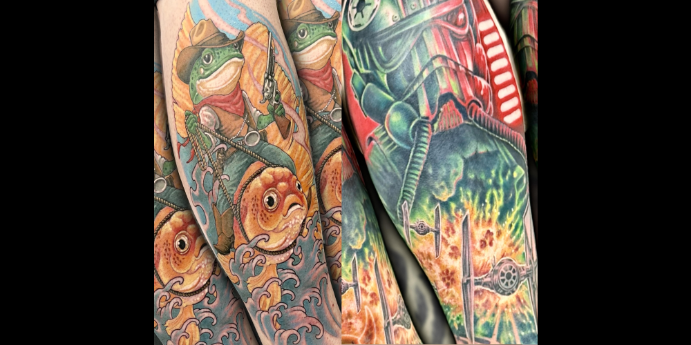 Daryl Hardy - Neon Hannya Tattoo - Tattoo Convention | NY Empire State ...